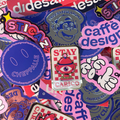 Caffè Design Sticker Pack – Retrobottega